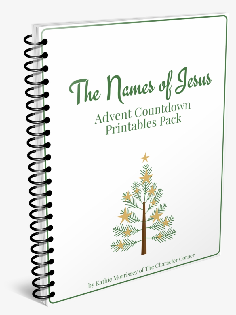 Spiral Cover Names Of Jesus Advent Countdown The Character - Jesus ...