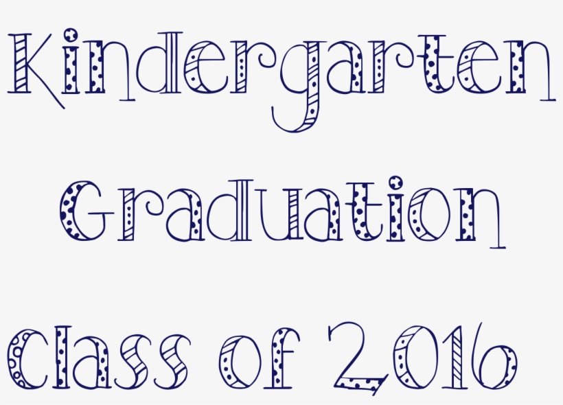 Fancy Lettering Generator - Kindergarten Graduation Fonts - Free ...
