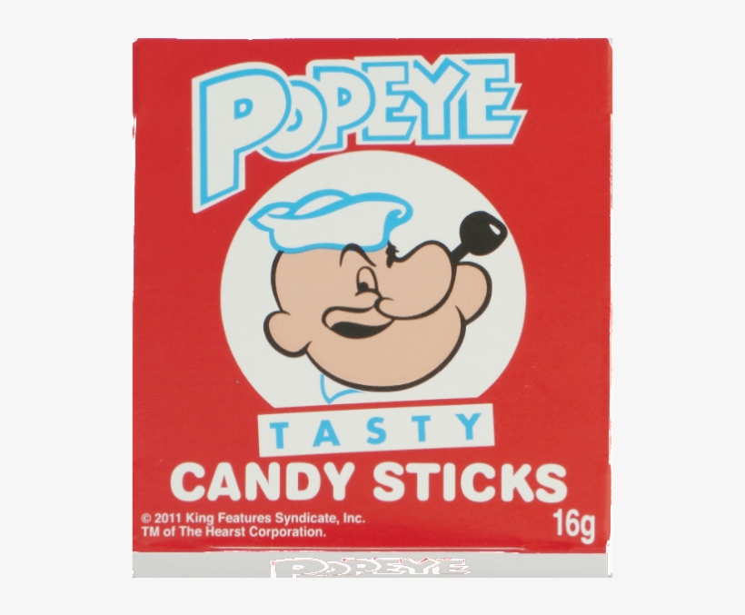 Popeye Candy Sticks - Free Transparent PNG Download - PNGkey