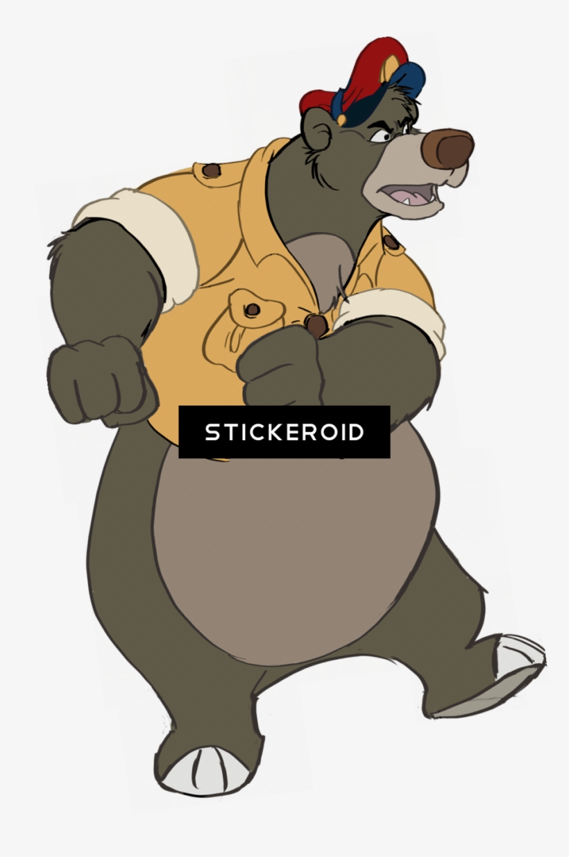 Baloo Book Cartoons Disney Jungle The - Baloo Cartoon - Free ...