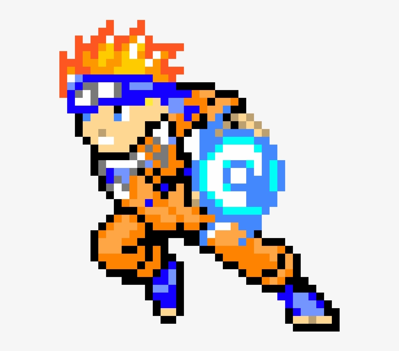 Naruto - Naruto Pixel Png - Free Transparent PNG Download - PNGkey