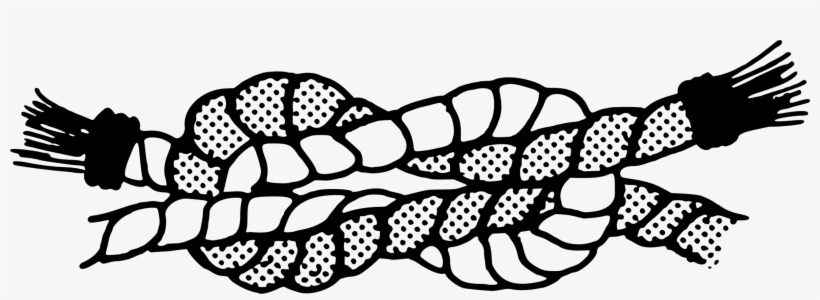 Reef Knot Drawing Visual Arts Rope - Drawing - Free Transparent PNG ...
