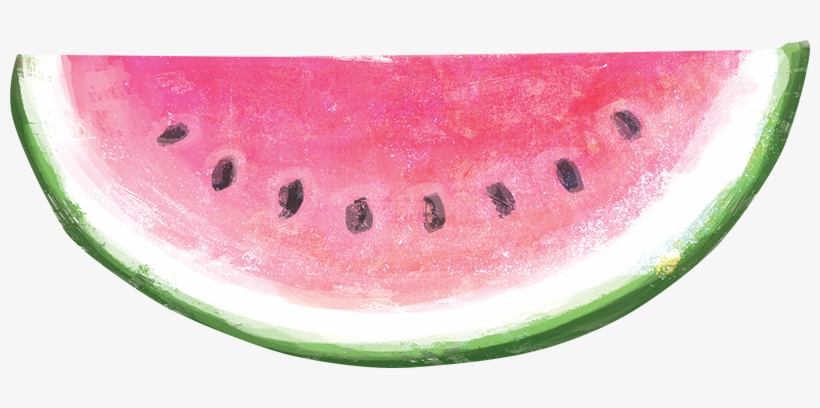 Watermelon Watercolor - Transparent Watercolor Watermelon - Free ...