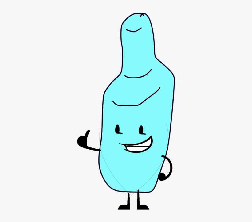 Bottle-like Leafy - Bfdi Bottle - Free Transparent PNG Download - PNGkey