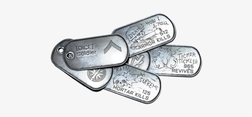 Dog Tags - Dog Tag Bf3 - Free Transparent PNG Download - PNGkey