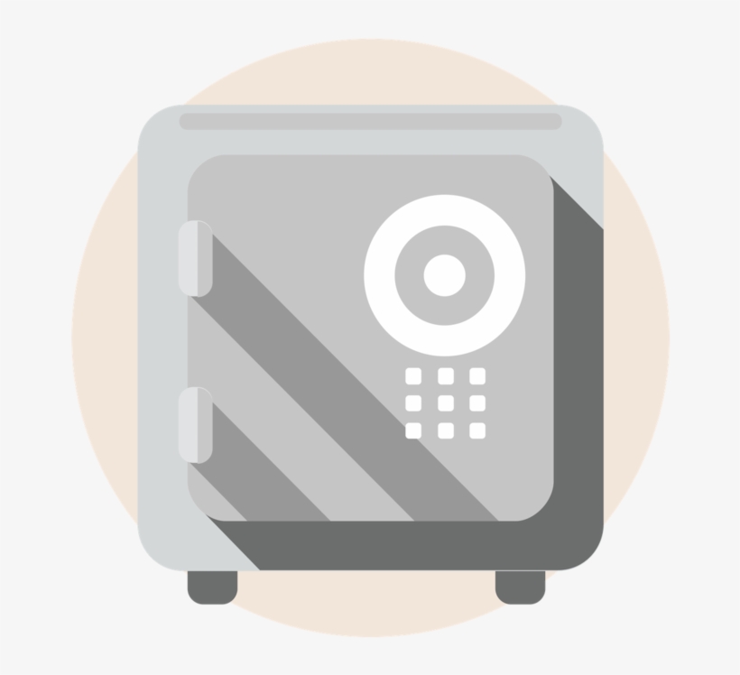 Square Secrets Q&a Vault Safe Icon - Icon - Free Transparent PNG ...