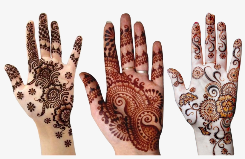 Slide-3 - Mehndi Design In Transparent - Free Transparent PNG Download ...