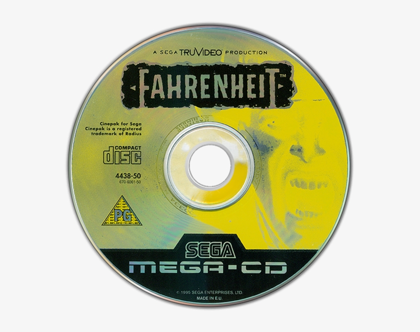 Sega Mega Cd Europe Disc Pack - Fahrenheit For Sega 32x - Free ...