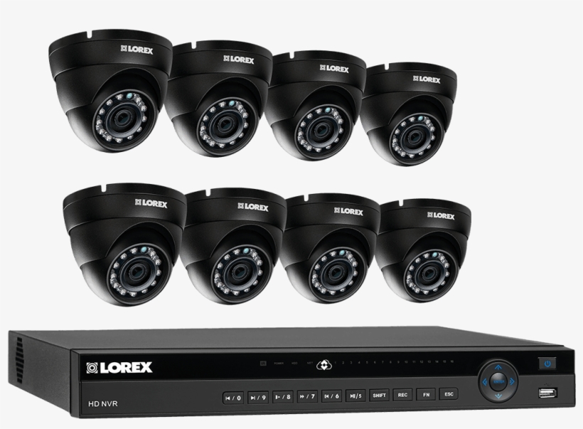 The Hd Ip Cameras - Lorex 8 Channel Nr9082 4k Home Security System With ...