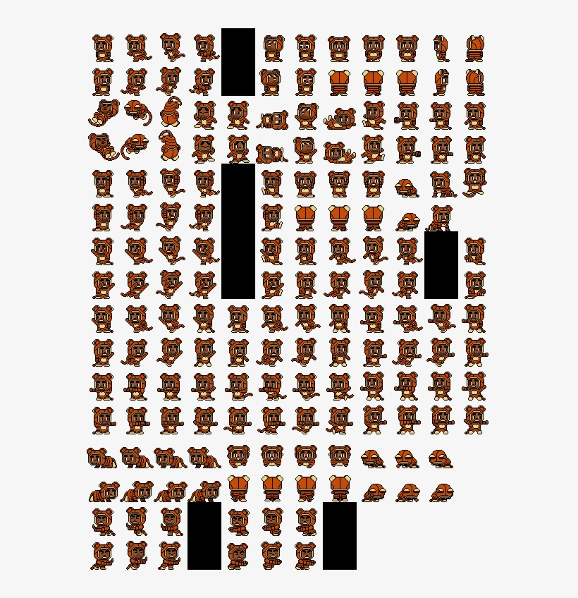 Troy's Halloween Tiger Costume - Tiger Running Sprite Sheet - Free ...