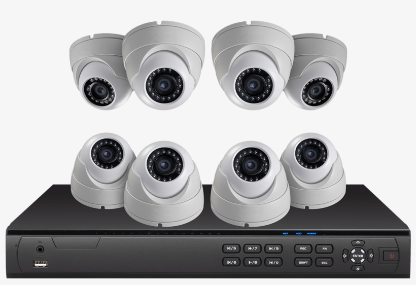 Hd Ip Camera System Hdip88dw L1 - Flir 4-channel 5mp Nvr With 2tb Hdd ...