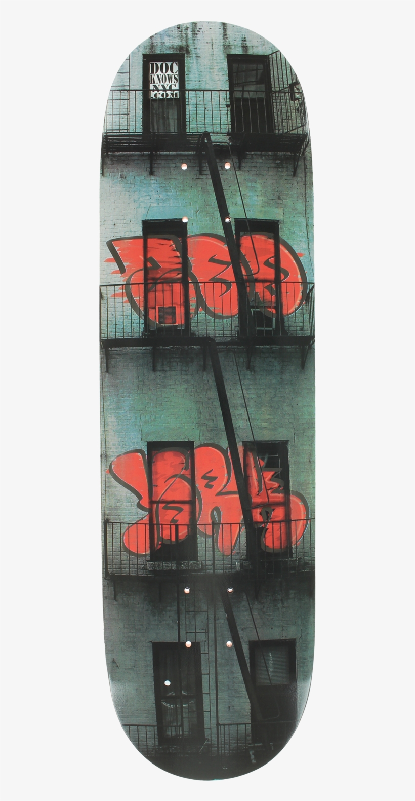 Zoo York Zy Fire Escape Deck - Skateboard Deck - Free Transparent PNG ...