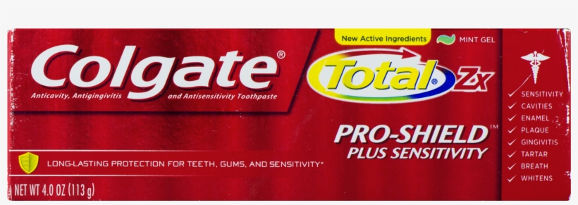 Colgate Total Zx Pro-shield Plus Sensitivity Mint Gel - Colgate Junior ...
