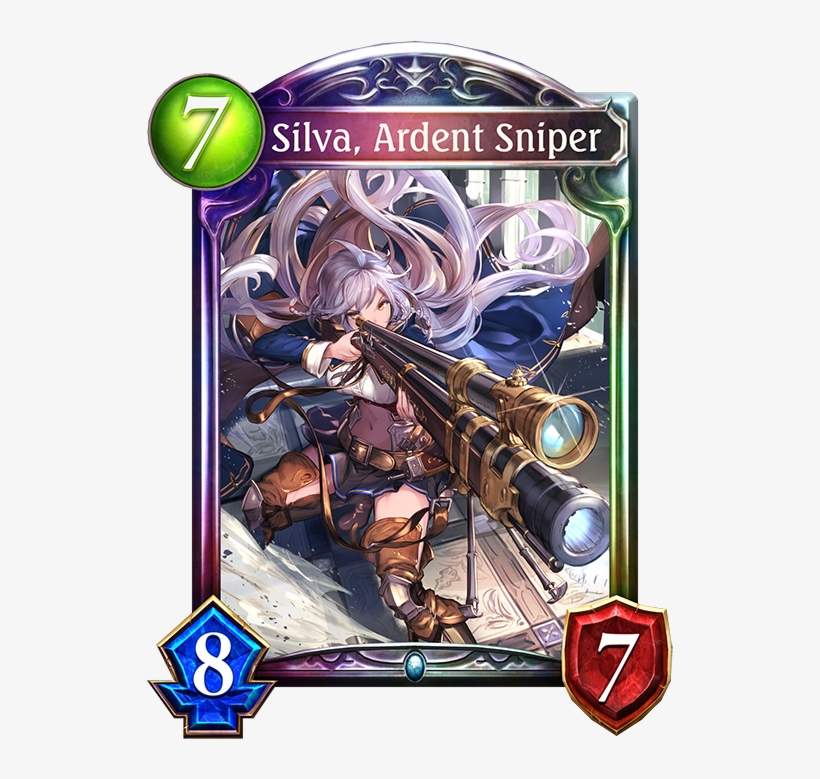 Unevolved Silva, Ardent Sniper Evolved Silva, Ardent - Shadowverse ...