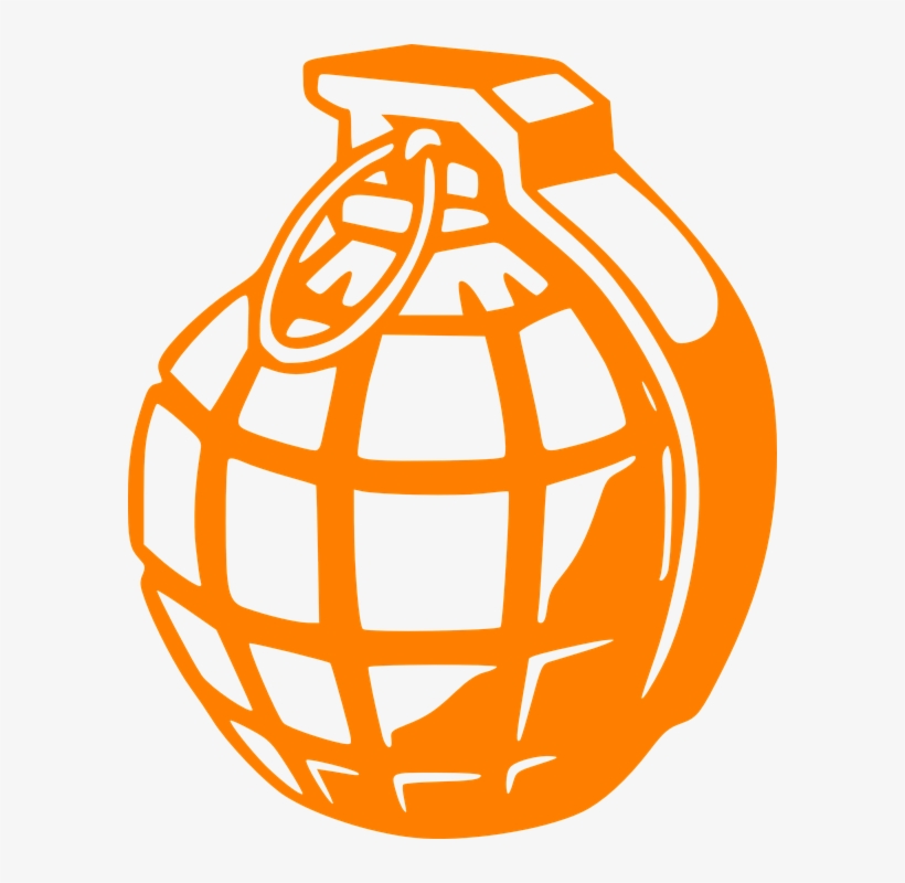 Grenade Clipart Explosive - Hand Grenade - Free Transparent PNG ...