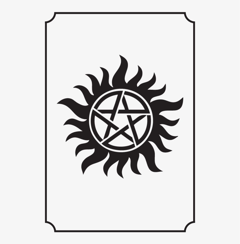 Pentagram - Supernatural Anti Possession Symbol - Free Transparent PNG ...