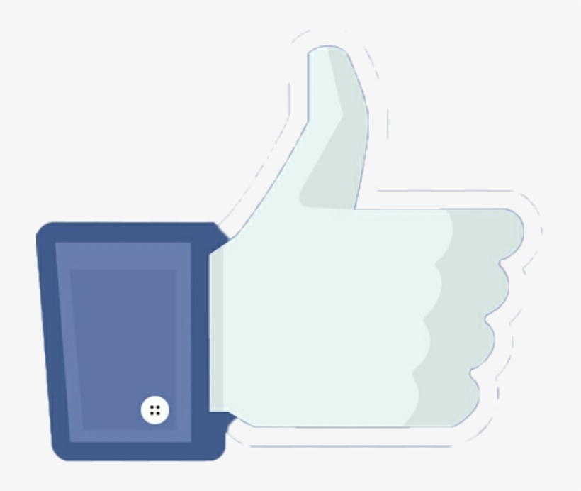 Likebutton Sticker - Facebook - Free Transparent PNG Download - PNGkey