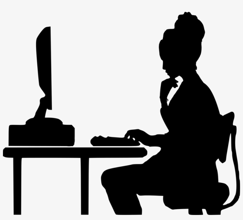 Computer Program Change - Silhouette Programmer - Free Transparent PNG ...