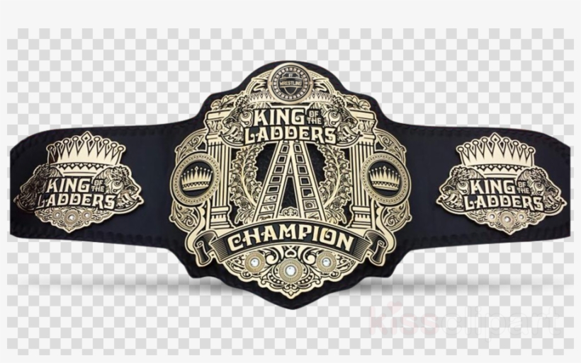 Download Ladder Championship Belt Clipart Wwe Championship - King Of ...