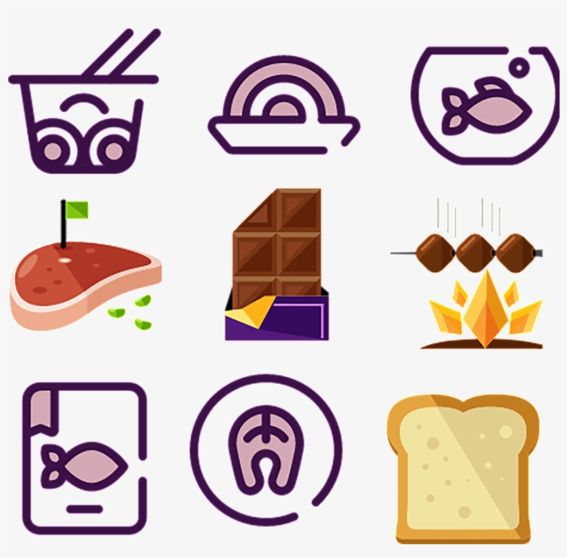 Western Fast Food Icon Food Icon Picture - Food - Free Transparent PNG ...