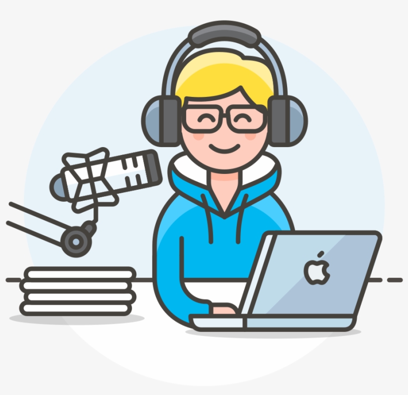 Radio Host Icon - Vector Radio Host - Free Transparent PNG Download ...