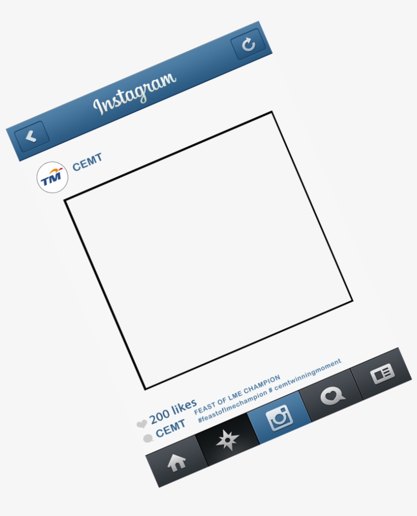 Instagram Frame - Instagram - Free Transparent PNG Download - PNGkey