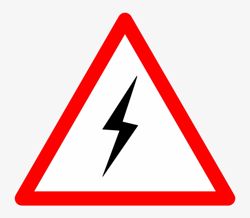 Danger Symbol Colouring Pages - Danger Power - Free Transparent PNG ...