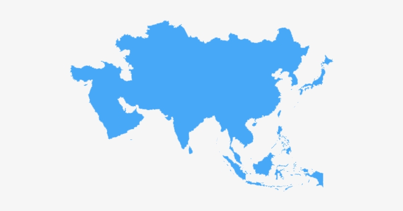 7k Back Icon 01 Dec 2017 - Asia Pacific Map Grey - Free Transparent PNG ...