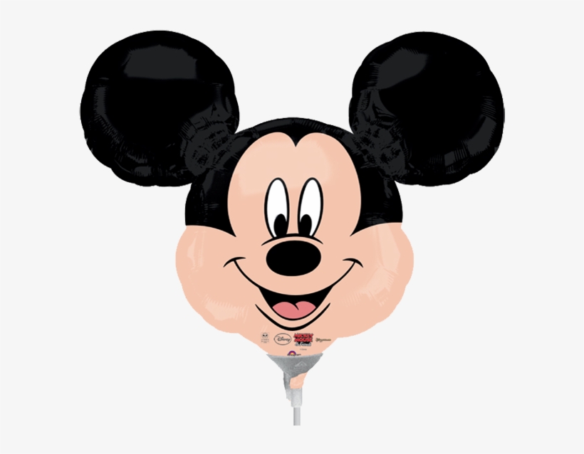 Globo Mickey Cabeza - Mickey Mouse Head - Free Transparent PNG Download ...