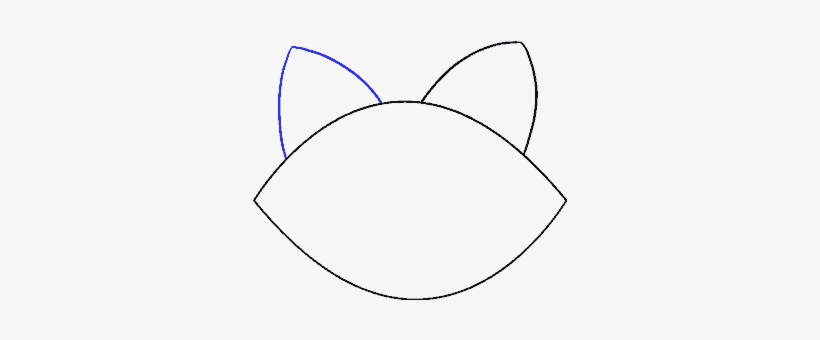 How To Draw Simple Cat - Drawing - Free Transparent PNG Download - PNGkey