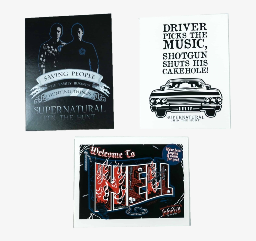 Culturefly Supernatural Box Exclusive Greeting Card - Supernatural ...