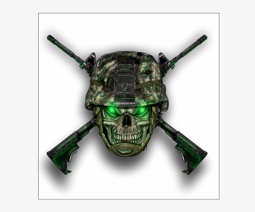 Skull And Crossed Rifles Infantry
