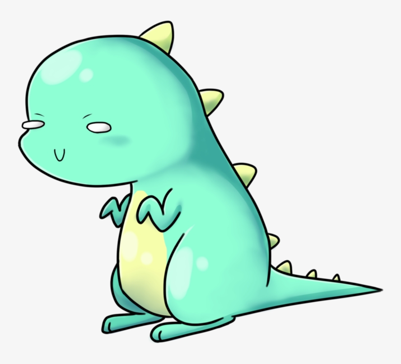 Smol Chibi Dinosaur By Willowaffi-da3eiwz - Chibi Dinosaur - Free ...