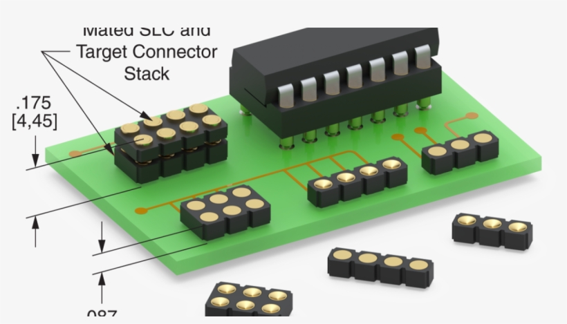 Stack Up Pcb Connector - Free Transparent PNG Download - PNGkey