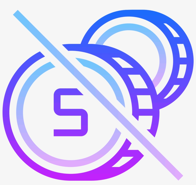 No Cash Icon - Circle - Free Transparent PNG Download - PNGkey