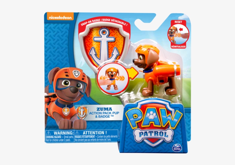 Paw Patrol Zuma - Paw Patrol Toys Zuma - Free Transparent PNG Download ...