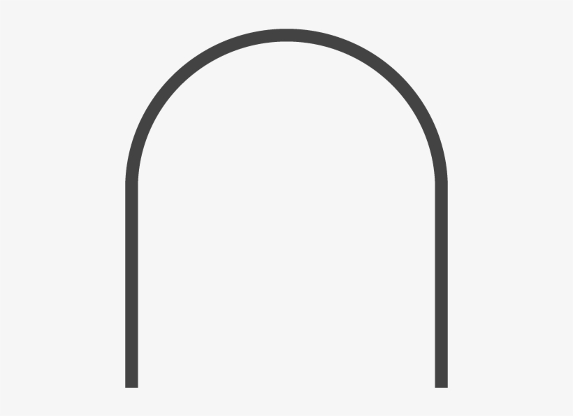 Round Top Arch - Black Arch Png - Free Transparent PNG Download - PNGkey
