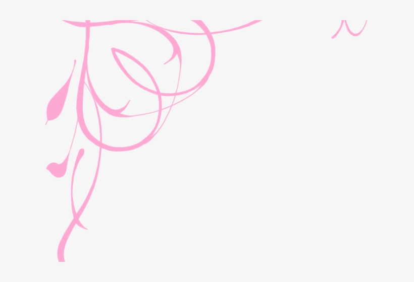 Pink Corner Border Png