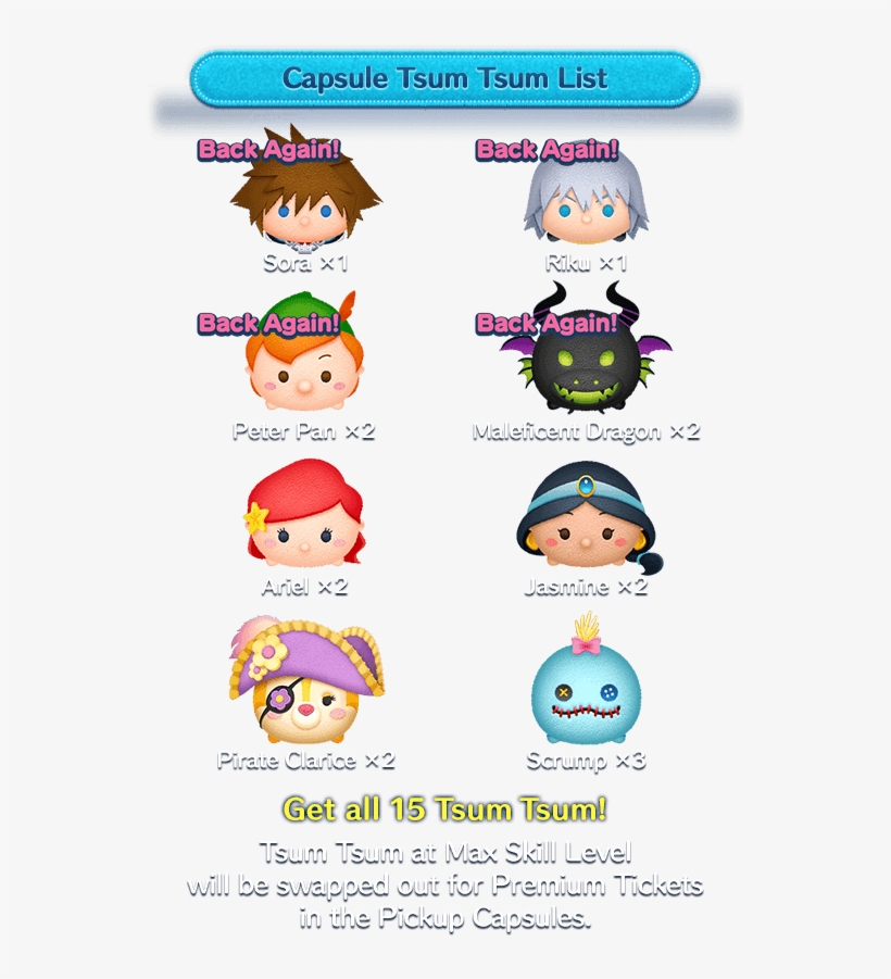 Line Disney Tsum Tsum January - Line: Disney Tsum Tsum - Free ...