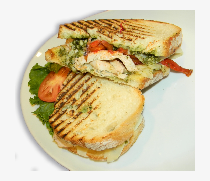 Chicken Pesto Panini - Panini - Free Transparent PNG Download - PNGkey