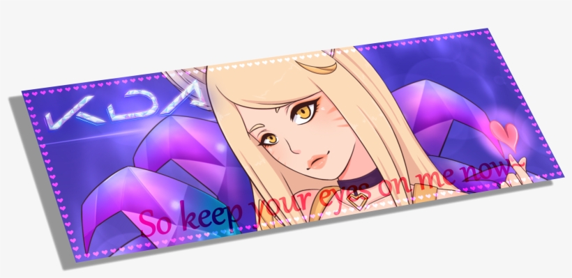 Image Of Kda Ahri Slap - Cartoon - Free Transparent PNG Download - PNGkey