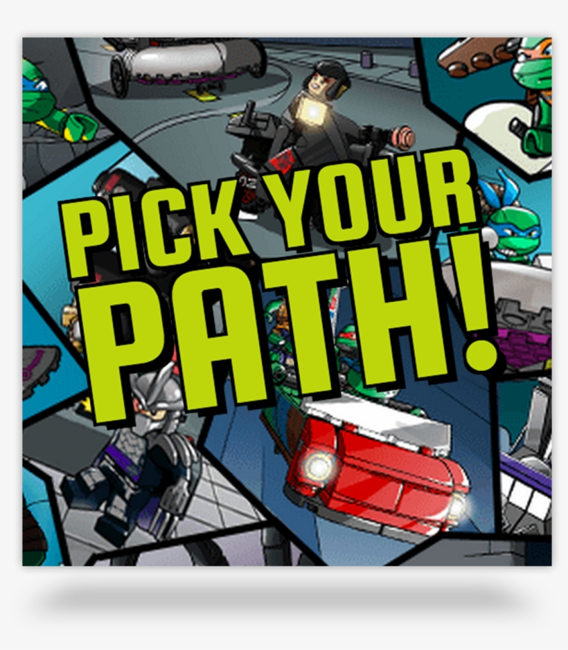 Lego® Teenage Mutant Ninja Turtles Comic - Cartoon - Free Transparent ...