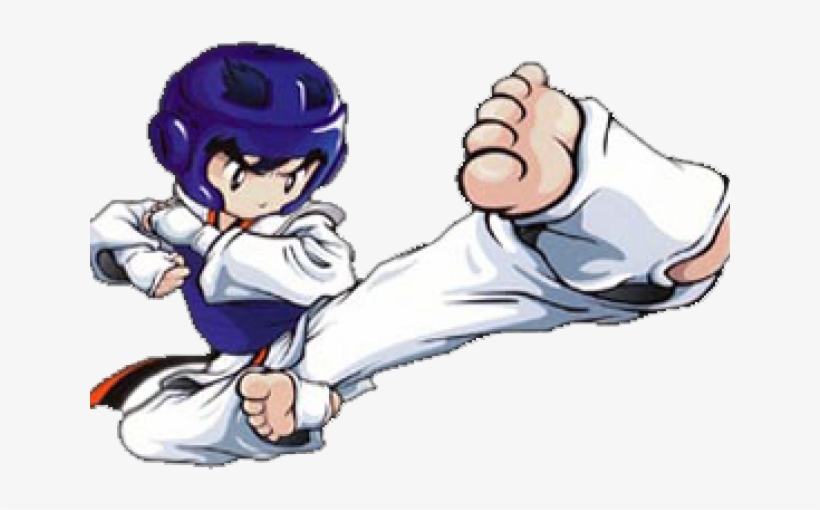 Tae Kwon Do Master Cartoon - Tkd Taekwondo - Free Transparent PNG ...