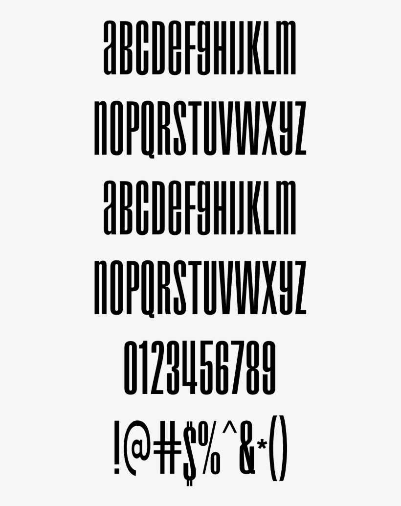 Sans Serif Droid Example - Robotic Fonts - Free Transparent PNG ...