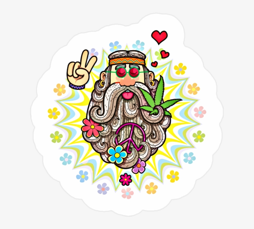 Clip Art Transprent Png Free - Hippie Vector - Free Transparent PNG ...