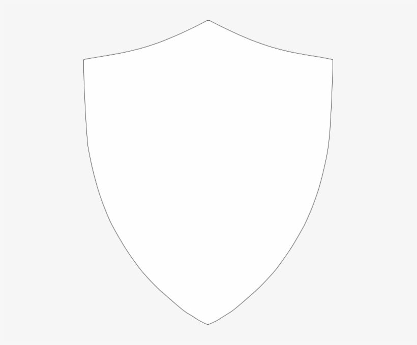 Shield Outline Big - Free Transparent PNG Download - PNGkey