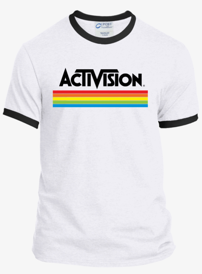 Activision Retro Logo Video Game Atari 2600 Ringer - Design For ...