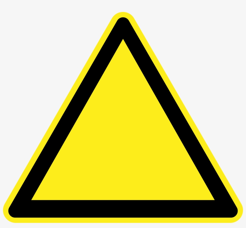 Sign Clipart Free Download Best On X - Triangle Warning Sign Template ...