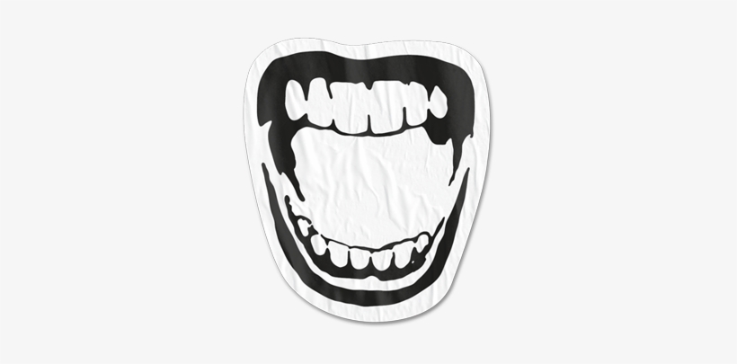 Screaming Drawing Mouth - Screaming Mouth Black And White - Free ...
