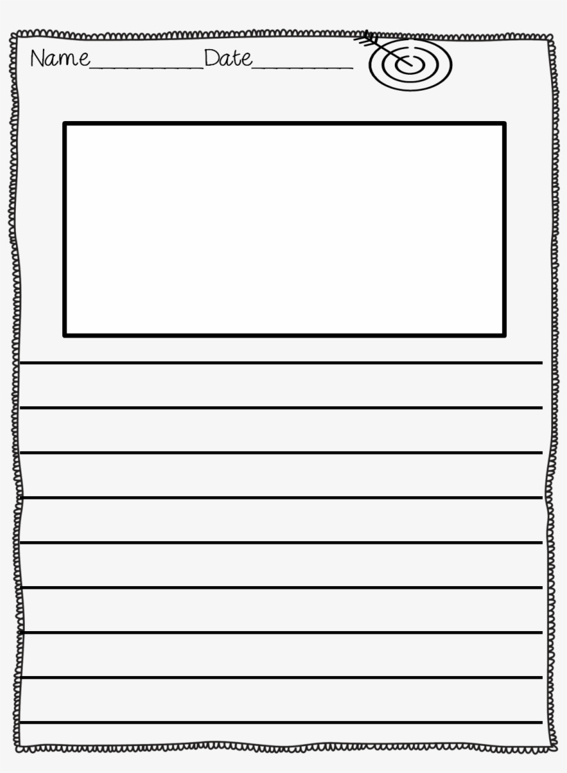 2Nd Grade Writing Paper Primary Handwriting Paper All Kids Network